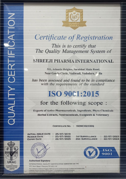 Shreeji Pharma International